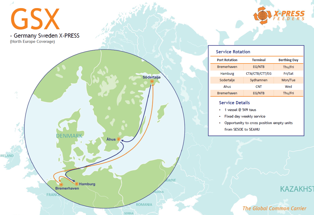 X-PRESS FEEDERS | The Global Common Carrier