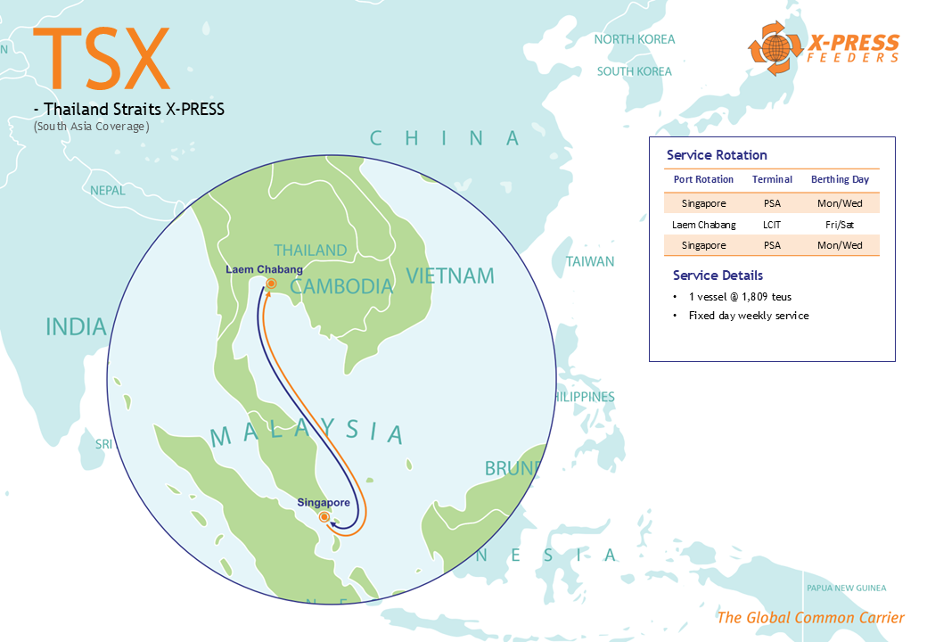 X-PRESS FEEDERS | The Global Common Carrier
